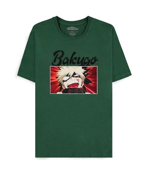 My Hero Academia Green Bakugo Mens T Shirt S