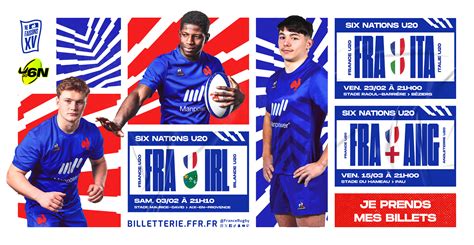 Tournoi Des Six Nations Moins 20 Ans Ouverture De La Billetterie