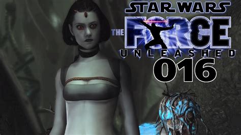 STAR WARS THE FORCE UNLEASHED 016 Starkiller Vs Maris Brood YouTube