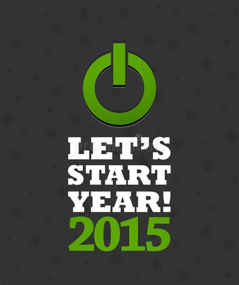 2015 New Year Countdown Button Stock Vector Illustration Of Happy