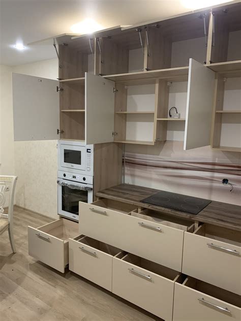 Кухня пластик В-259 бежевая - купить недорого в интернет магазине от ...