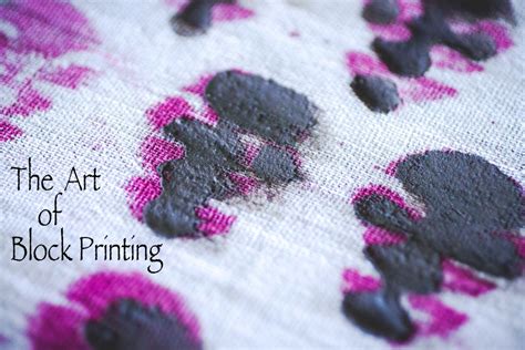 The Art Of Block Printing