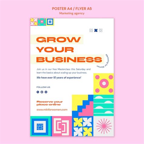 Premium Psd Marketing Agency Template Design