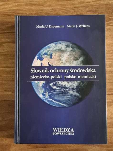 Słownik Ochrony środowiska niemiecko polski Kraków Kup teraz na