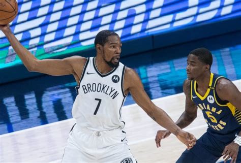 篮网vs步行者 勒韦尔战旧主空砍36分，杜兰特爆发篮网顺利通关 知乎