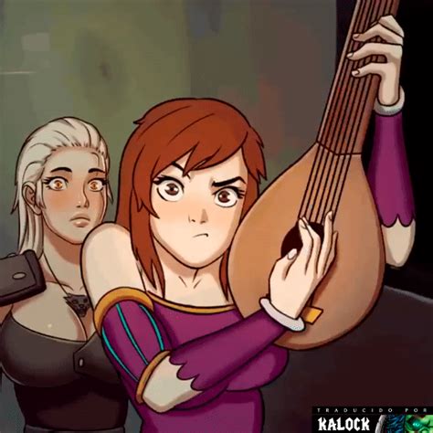 Menoziriath La Bruja And La Barda Cachonda The Witcher