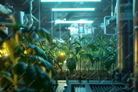 Premium Photo Genetic Engineering Lab Modifying Crops To Thrive