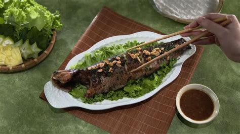 Công Thức Làm Cá Lóc Nướng Xiêm Xanh Cay Nồng Thơm Lừng