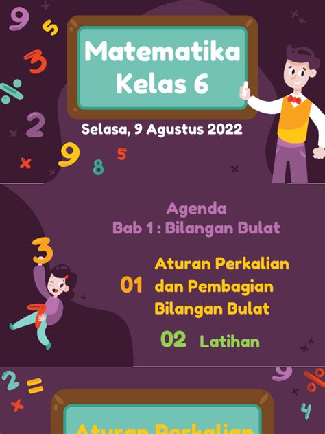 Perkalian Dan Pembagian Bilangan Bulat Pdf