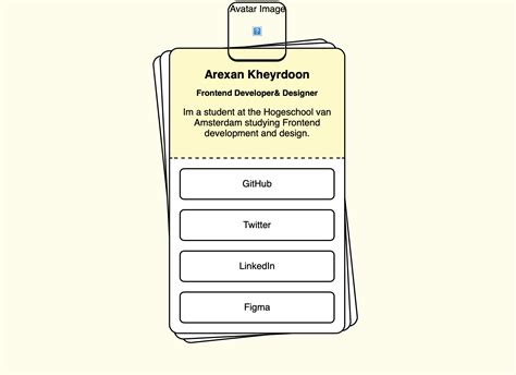 GitHub ArexanK Connect Your Tribe Profile Card Redesign Je Visitekaartje Op Basis Van Een