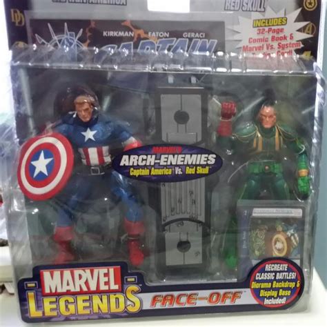Misb Marvel Legends Face Off Captain America Baron Strucker Hobbies
