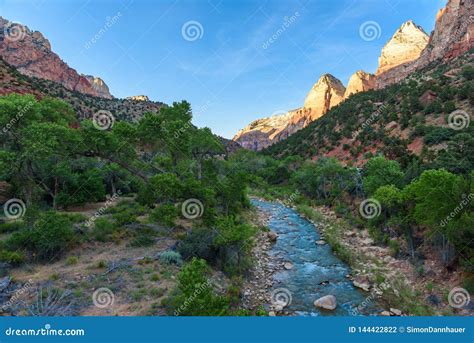 Paisaje En Zion National Park Colores Hermosos Del Paisaje De La