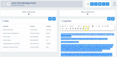 Text Editor Tables And Improved Copy Paste Blog Method Grid