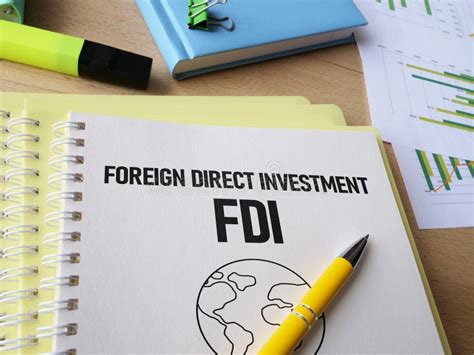 Foreign Direct Investment Fdi As Business And Financial Concept Stock Image Image Of Success