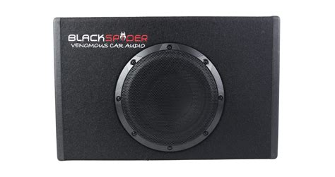 Blackspider Bsw B8a 8″ 9000w Class D Active Subwoofer In Box Built In Amp