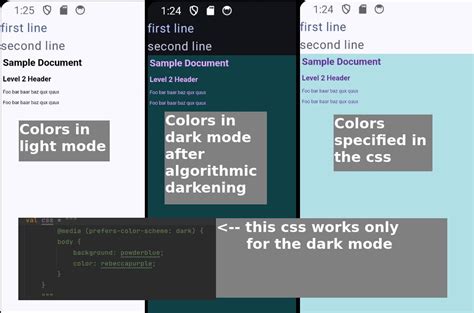 Jetpack Compose: WebView Dark Mode? - Stack Overflow