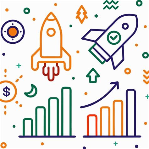 Boosting Business Growth Rocketship Strategy For Success Premium Ai Generated Vector