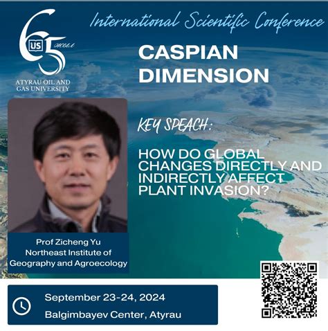 On September 23 24 2024 The International Scientific Conference Caspian Dimension Will Be