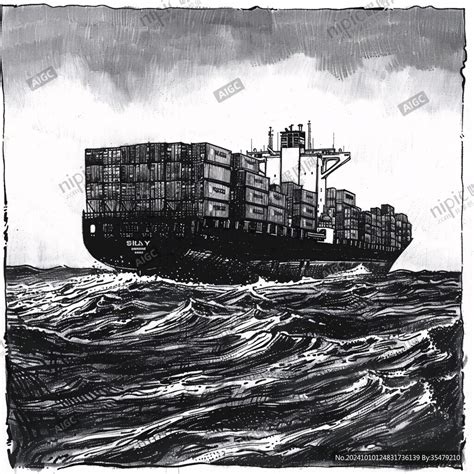 Ai创作图货轮满载而归 行驶的货船 漂浮的货船 航运自然风景 船舶水粉画 货船满载而归 搁浅的货轮 船舶航行水运 集装箱海上 扬帆远航素描 集装箱货轮满载而归 货船满足而归 海上运输海运 船运