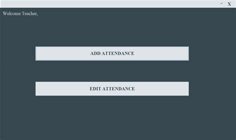 Attendance Management System Project In Java Copyassignment