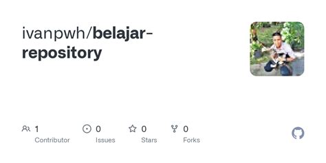 GitHub Ivanpwh Belajar Repository