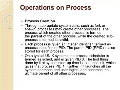 Process Management Os Concept PPTX Operating Systems Computer Software And Applications