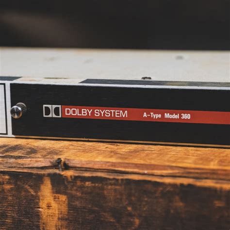 Dolby A Type Model 360 Noise Reduction System Used