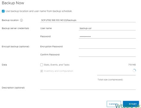 How To Backup VCSA To Photon OS VirtualG Uk