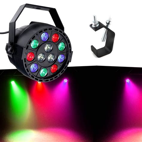 Jeu De Lumière Projecteur A Led Par Mini Rgbw Ibiza Crochet De Fixation
