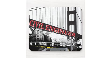 Civil Engineer Mouse Pad Zazzle