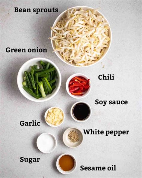 Chinese Bean Sprouts Stir Fry My Plantiful Cooking