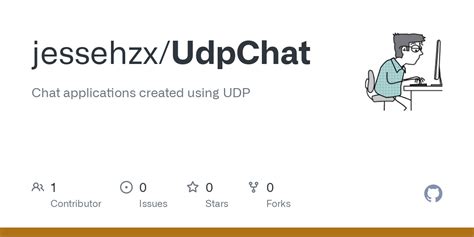 GitHub Jessehzx UdpChat Chat Applications Created Using UDP