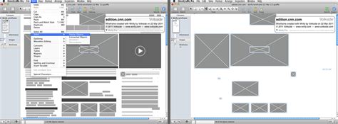 Wirify Tip Use “select Similar Objects” To Layer Your Omnigraffle Wireframes Easily