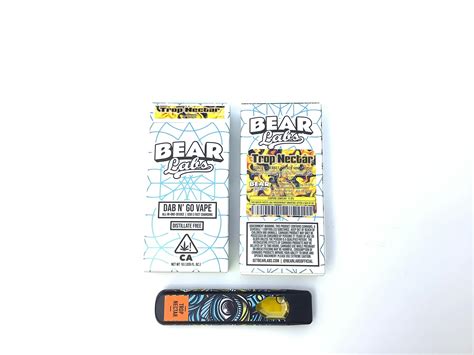 Trop Nectar Dab N Go Live Vape 1g Bear Labs