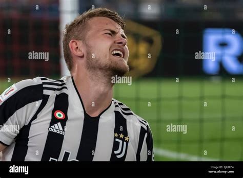 Matthijs De Ligt Juventus During The Italian Italy Cup Match Between