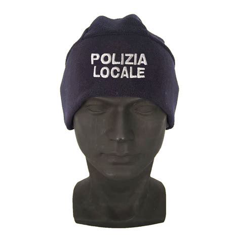 Berrettino Pile Polizia Locale Mp Di Marco Paternesi