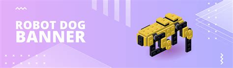 인쇄 및 디자인을 위한 로봇 개가 있는 배너 벡터 일러스트 레이 션입니다 0명에 대한 스톡 벡터 아트 및 기타 이미지 0명