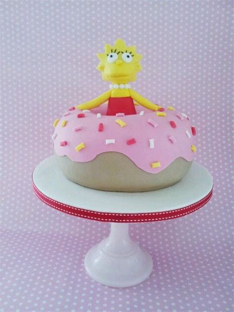 Lisa Simpson Cake By Wintersgate Bakery Simpsons Cake Birthday Cake