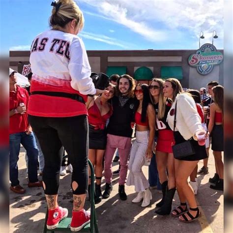 Tailgating With Texas Tech Fraternities And Sororities Gigi Images