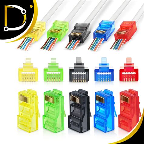 Conectores Colores Rj45 Diza Online