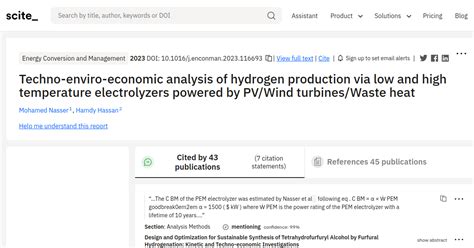 Techno Enviro Economic Analysis Of Hydrogen Production Via Low And High