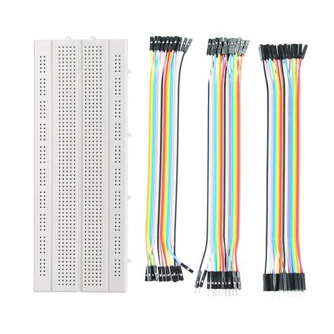 Aptechdeals Breadboard Point With Jumper Wires Set Amazon In Industrial
