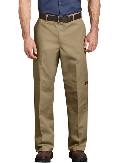 Genuine Dickies Mens Loose Fit Straight Leg Double Knee Work Pants