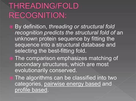 Protein 3 D Structure Prediction Pptx Web Development Internet