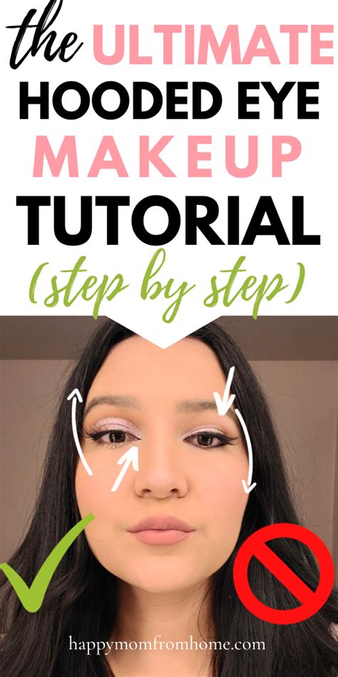 Best Makeup For Hooded Eyes Step By Step Tutorial With Pictures