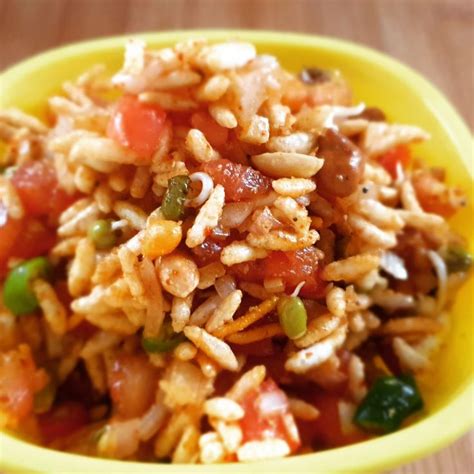 Spicy Jhal Muri Popular Street Food From Eastern India And Bangladesh