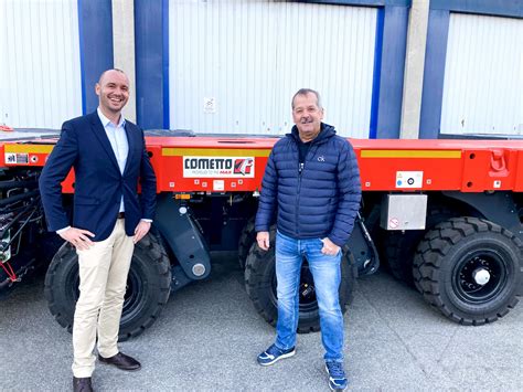 Hüffermann Gruppe erhält 20 Achslinien SPMT von Cometto