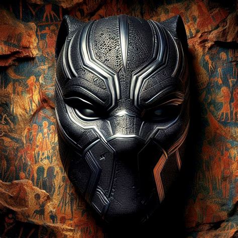 Black Panther Mask Black Panther Mask Art Black Panther Mask Design