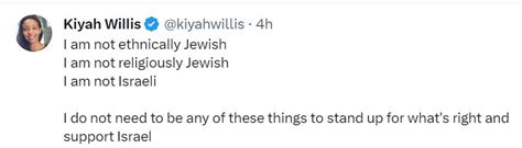 Kiyah Willis Kiyahwillis · I Am Not Ethnically Jewish I Am Not