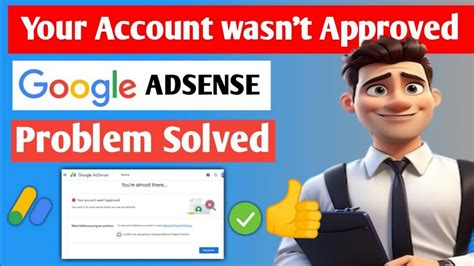 Your Account Wasn T Approved Adsense Problem Solved Google AdSense Approval YouTube